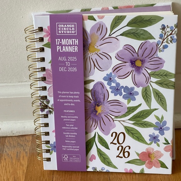 Orange Circle Studio | Office | 2252026 Planner Weekly Layout Agenda ...